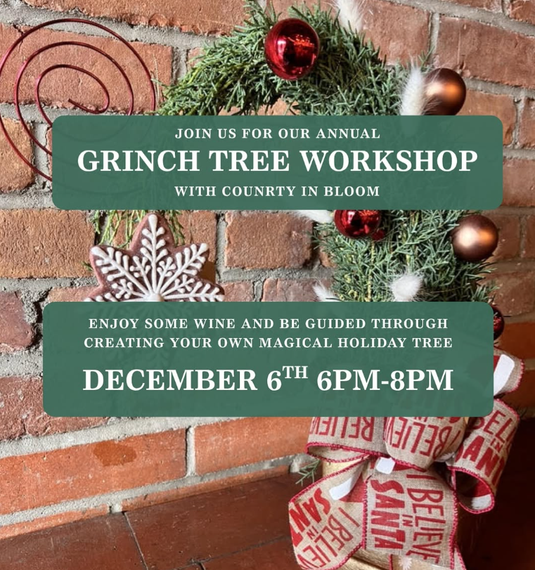 Grinch Tree Workshop - Visit Westside