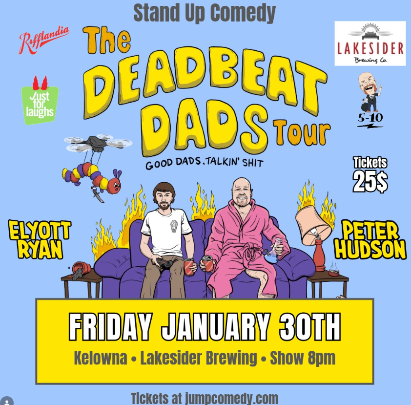 Stand Up Comedy – The Deadbeat Dads Tour - Visit Westside